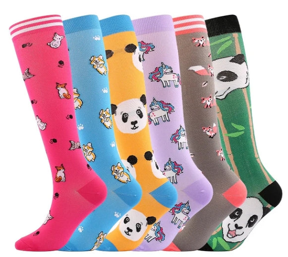 Adorable Animal Print Compression Socks: Your Feet's New Best Friends ...