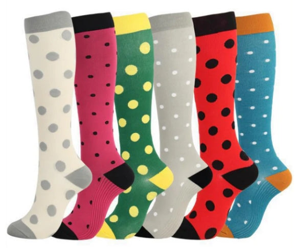 Stand Out with These Fun Dot Compression Socks! – Best Compression ...