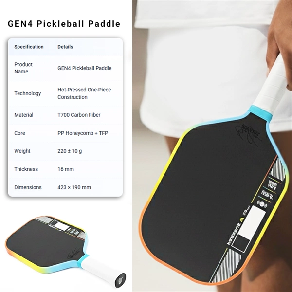 Gen4 Carbon Fiber Pickleball Paddle – Best Compression Socks Sale