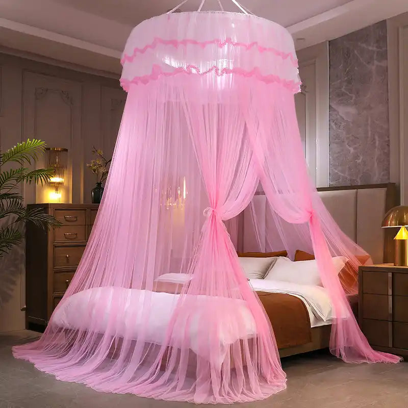 Luxury Lace Dome Mosquito Net Canopy Top Hook Design – Best Compression ...