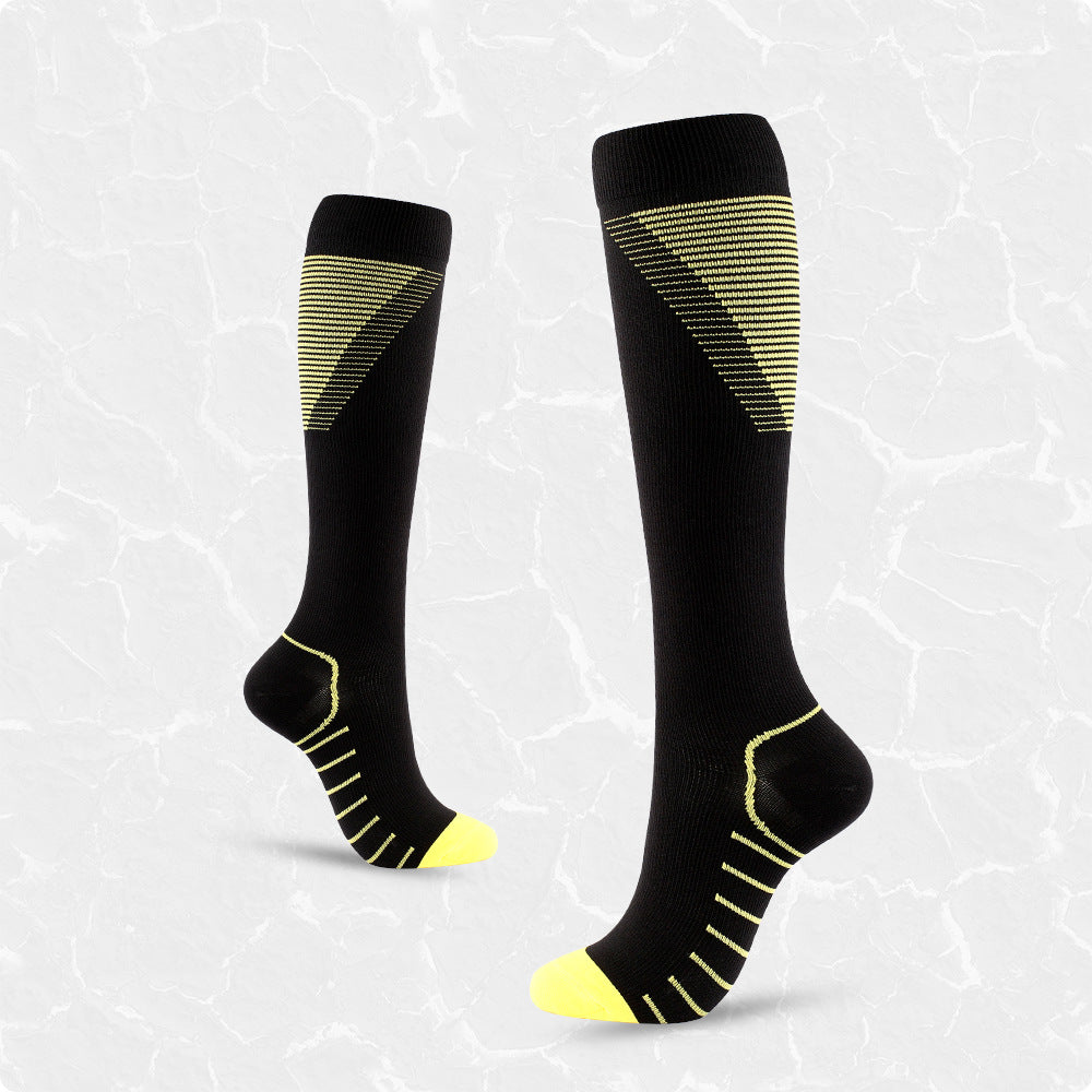 Colored Compression Socks for Men and Women's Elastic Socks for Outdoo ...