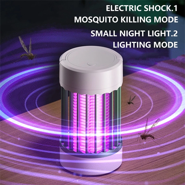Rechargeable Outdoor & Indoor Waterproof Bug & Mosquito Zapper Lamp ...