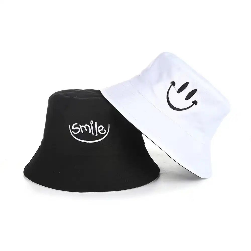 Reversible Smiley Bucket Hat Unisex – Best Compression Socks Sale