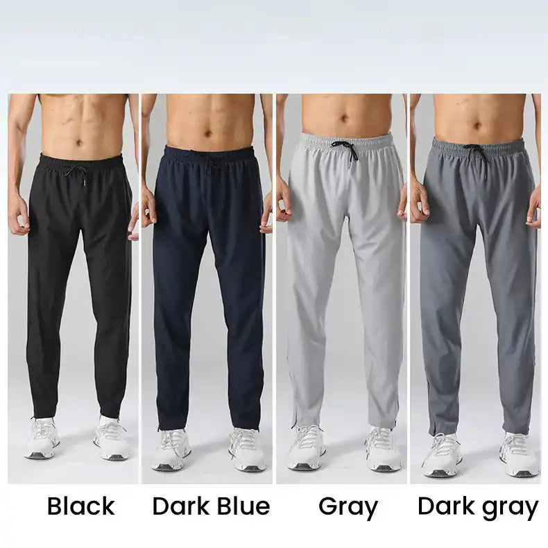 Summer Men's Jogging Pants Quick Dry Breathable Casual Sports Pants ...