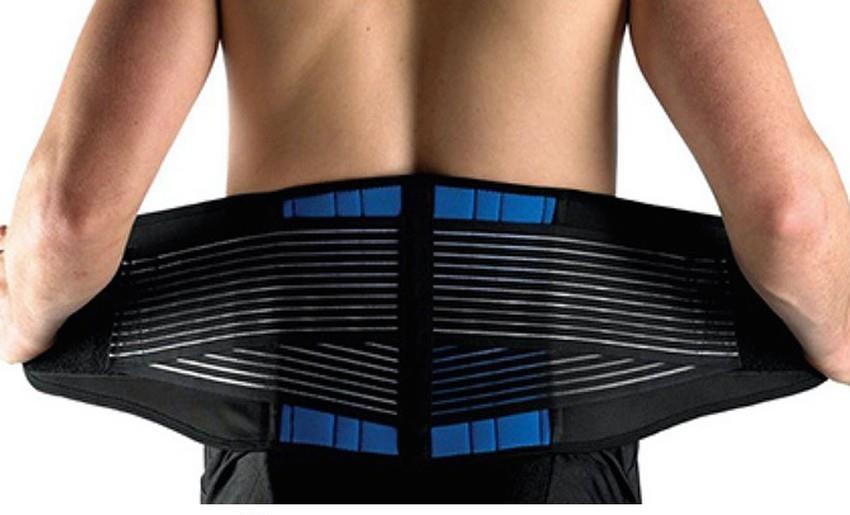 Lower Back Support Brace Double-Pull Neoprene Lumbar Support Belt ...